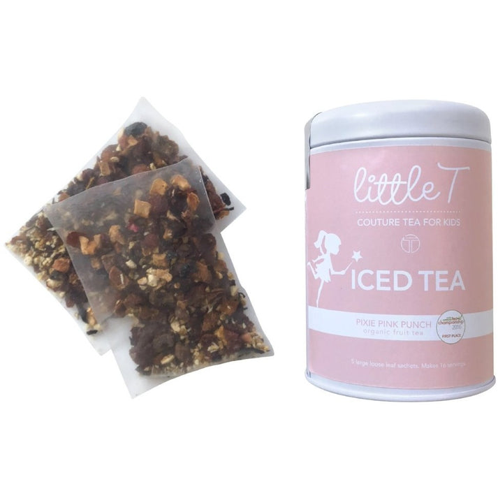 Little T PIXIE PINK PUNCH Fruit Tea for Kids | Caffeine-Free Iced Tea ...